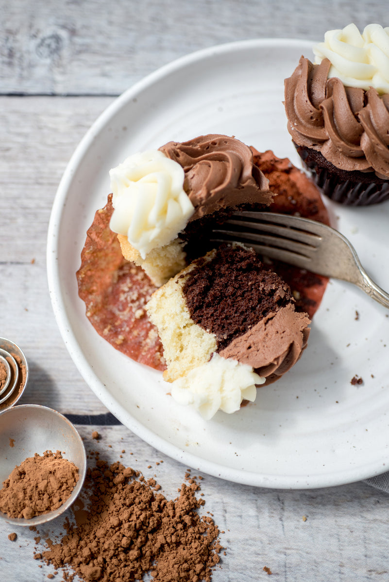 Gluten-Free Marble Cupcake – The Cupcake Collection