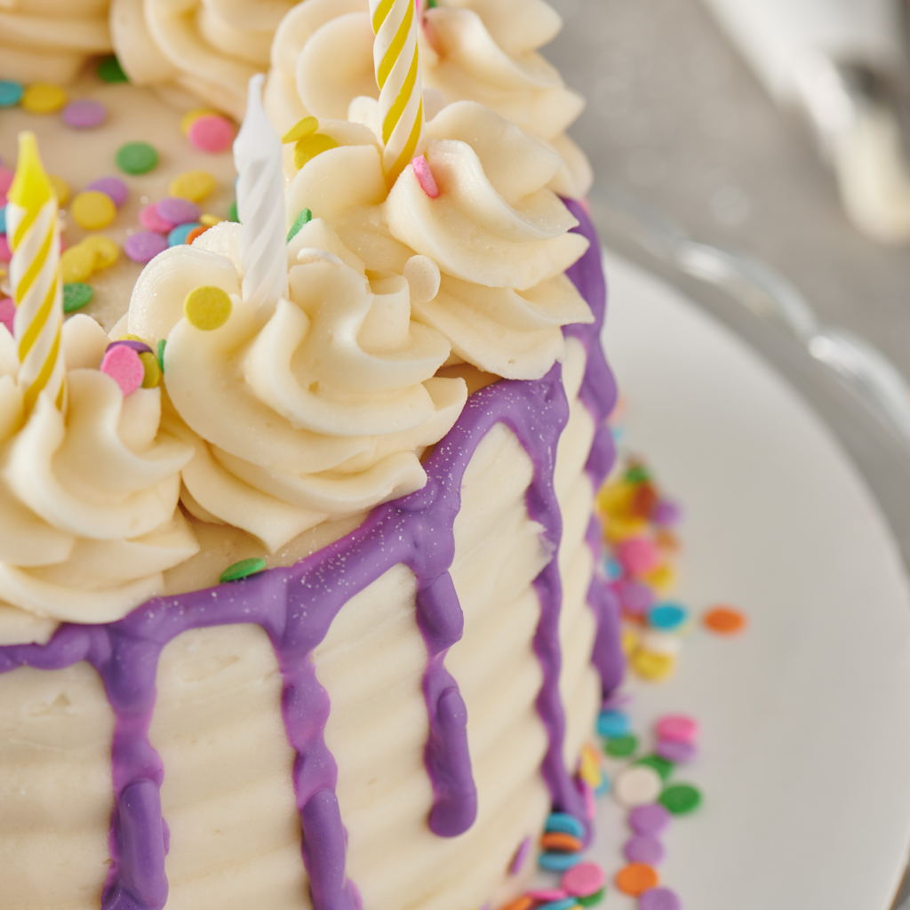 Drip Birthday Cake – The Cupcake Collection