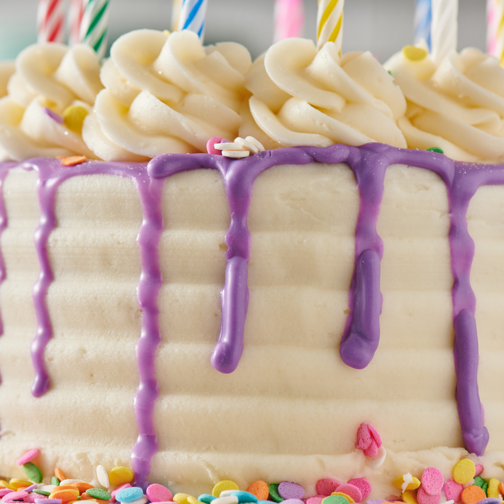 Drip Birthday Cake – The Cupcake Collection