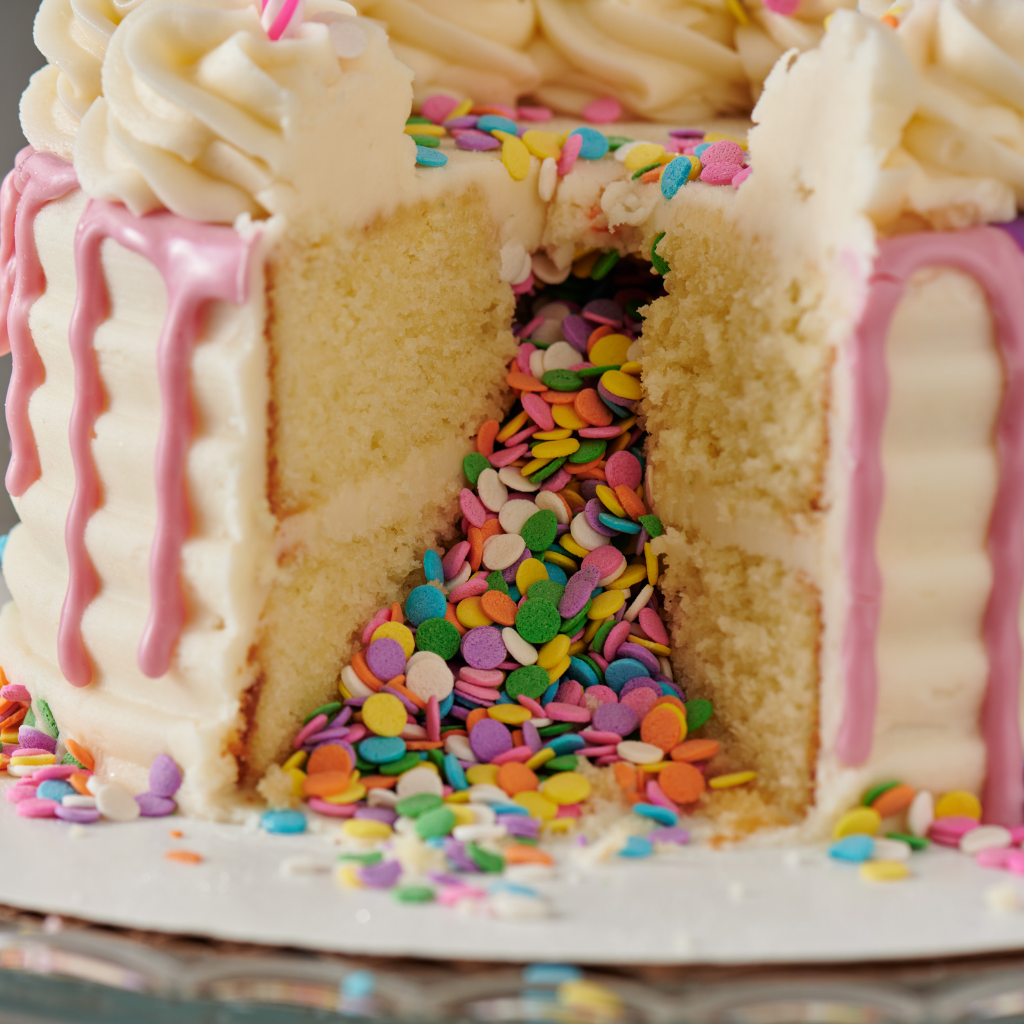 Sprinkle Surprise Birthday Cake – The Cupcake Collection