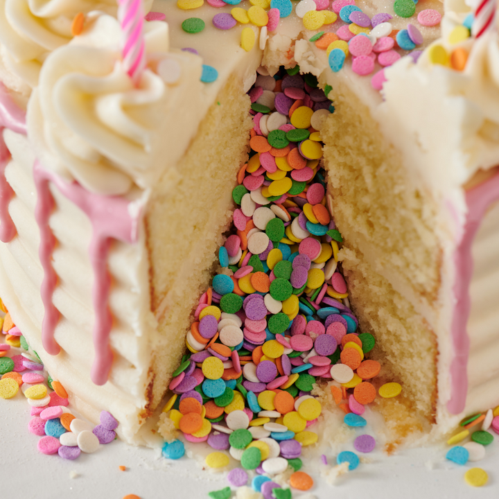 Sprinkle Surprise Birthday Cake – The Cupcake Collection